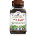 Nutrigold organic iron supplement capsules