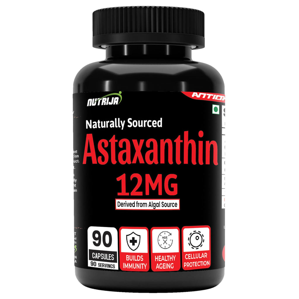 NutriJa Astaxanthin antioxidant capsules