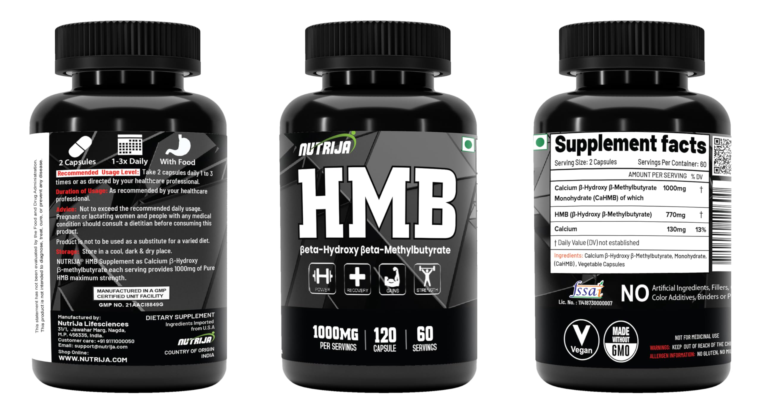 NutriJa blended supplements for active lifestyles