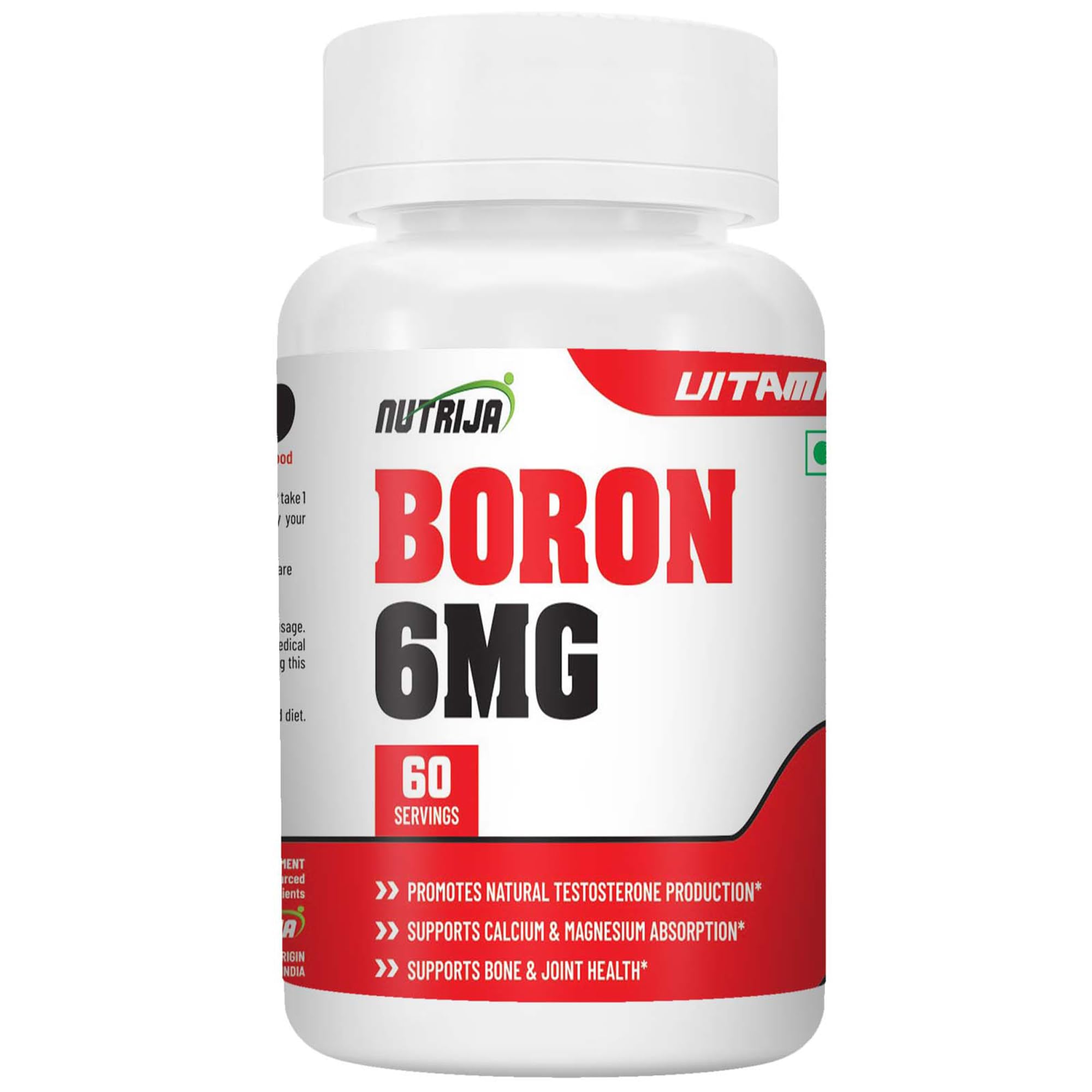 NutriJa Boron trace mineral capsules