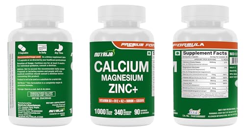 NutriJa calcium capsules for vitality