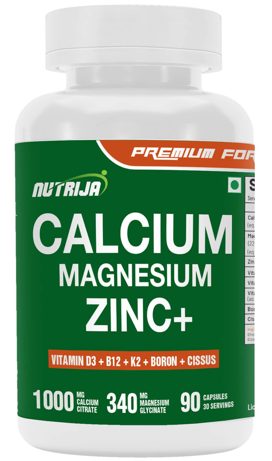 NutriJa calcium magnesium supplement