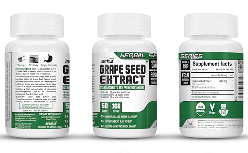 Nutrija grape seed extract dosage
