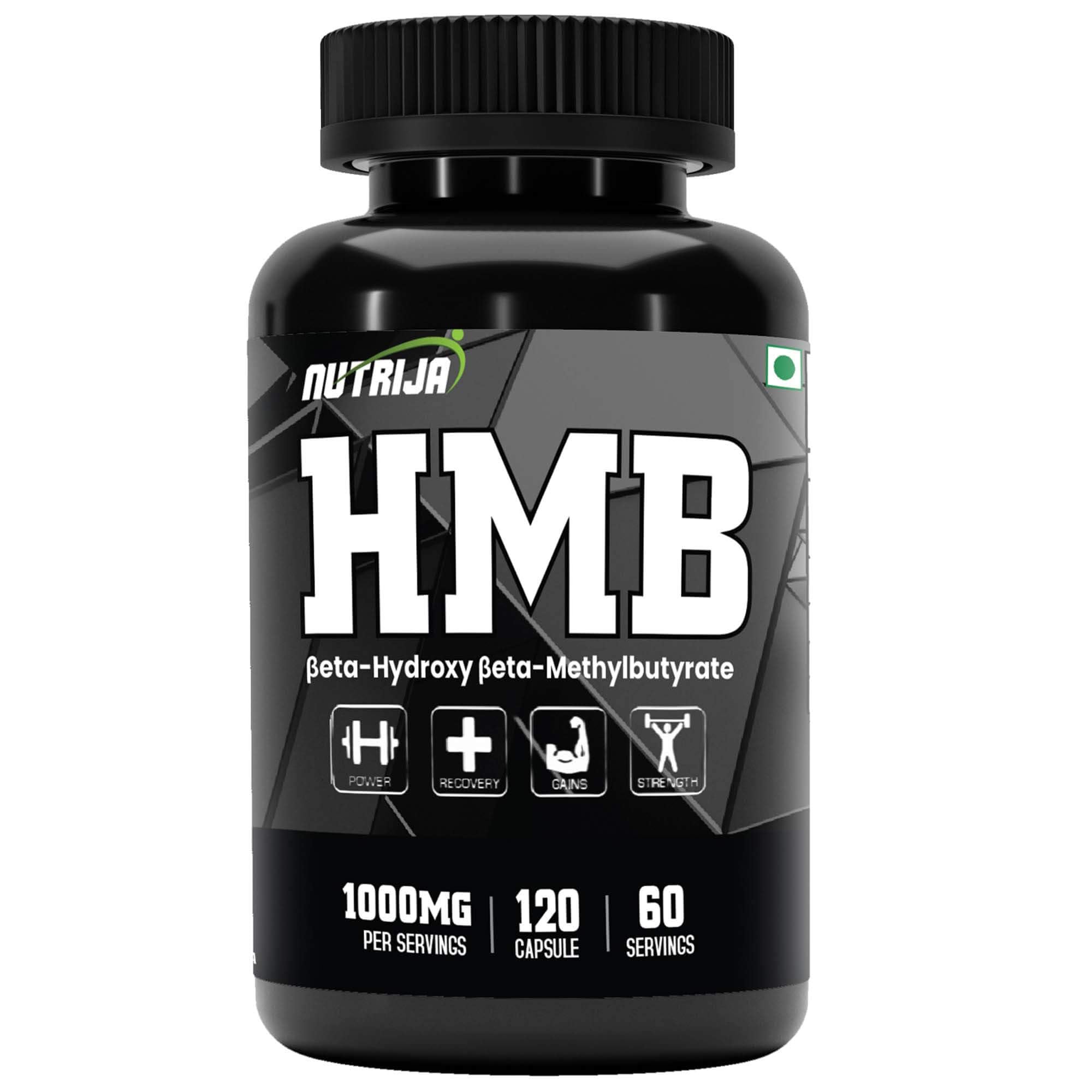 NutriJa HMB 1000MG capsules for muscle support