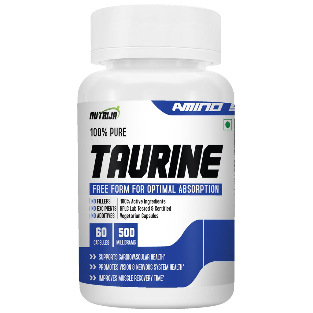 NutriJa L-Taurine 500mg capsules
