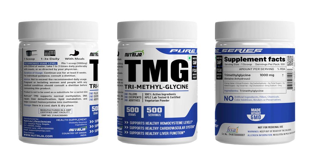 NutriJa Trimethylglycine for better digestion