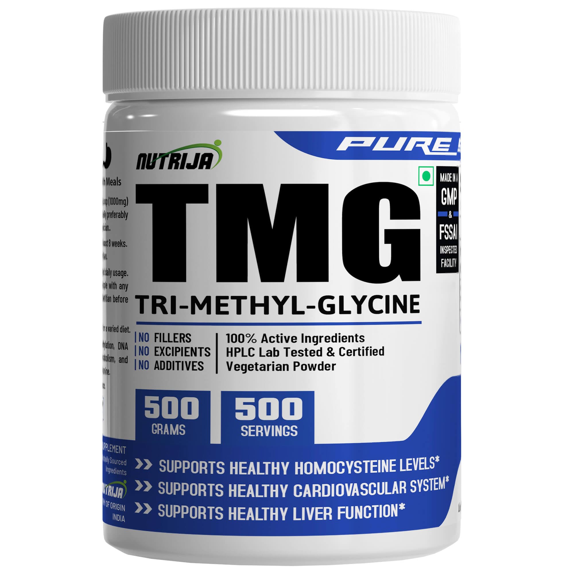 NutriJa Trimethylglycine health benefits