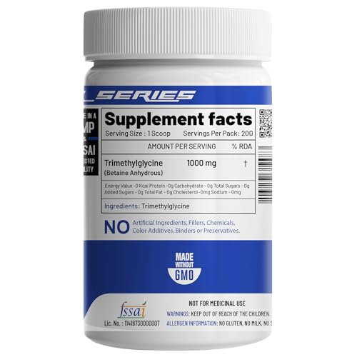 NutriJa Trimethylglycine pure betaine anhydrous