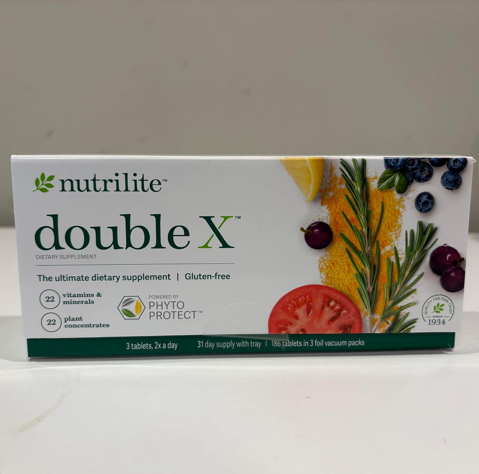 Nutrilite Double X multivitamins for energy