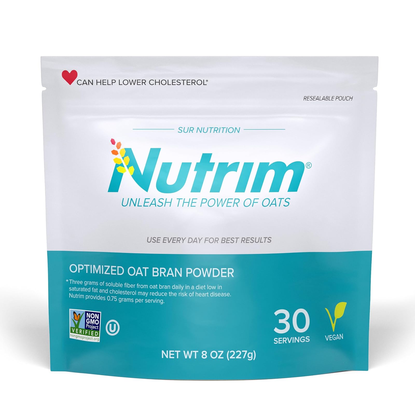 Nutrim oat bran powder for digestion