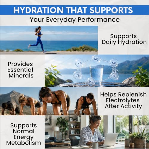 NUTRIMINERALS electrolyte tablets for energy