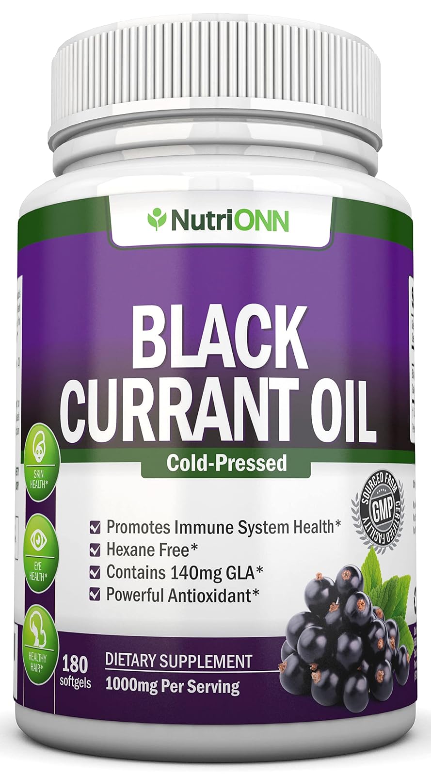 NutriONN black currant oil benefits
