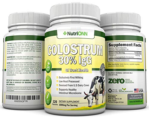 NutriONN colostrum for active lifestyles
