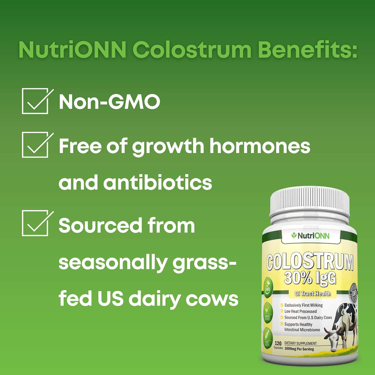 NutriONN Colostrum for daily nutrition