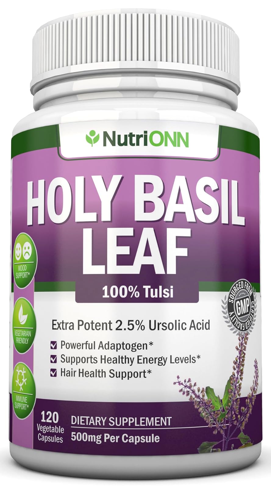 NutriONN Holy Basil vegan capsules