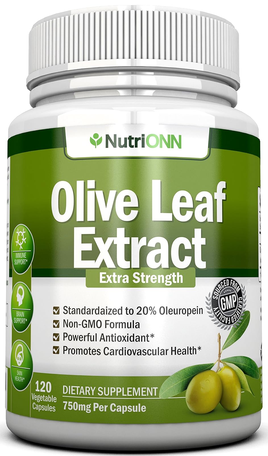 NutriONN Olive Leaf Extract capsules