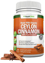 NutriONN organic ceylon cinnamon capsules