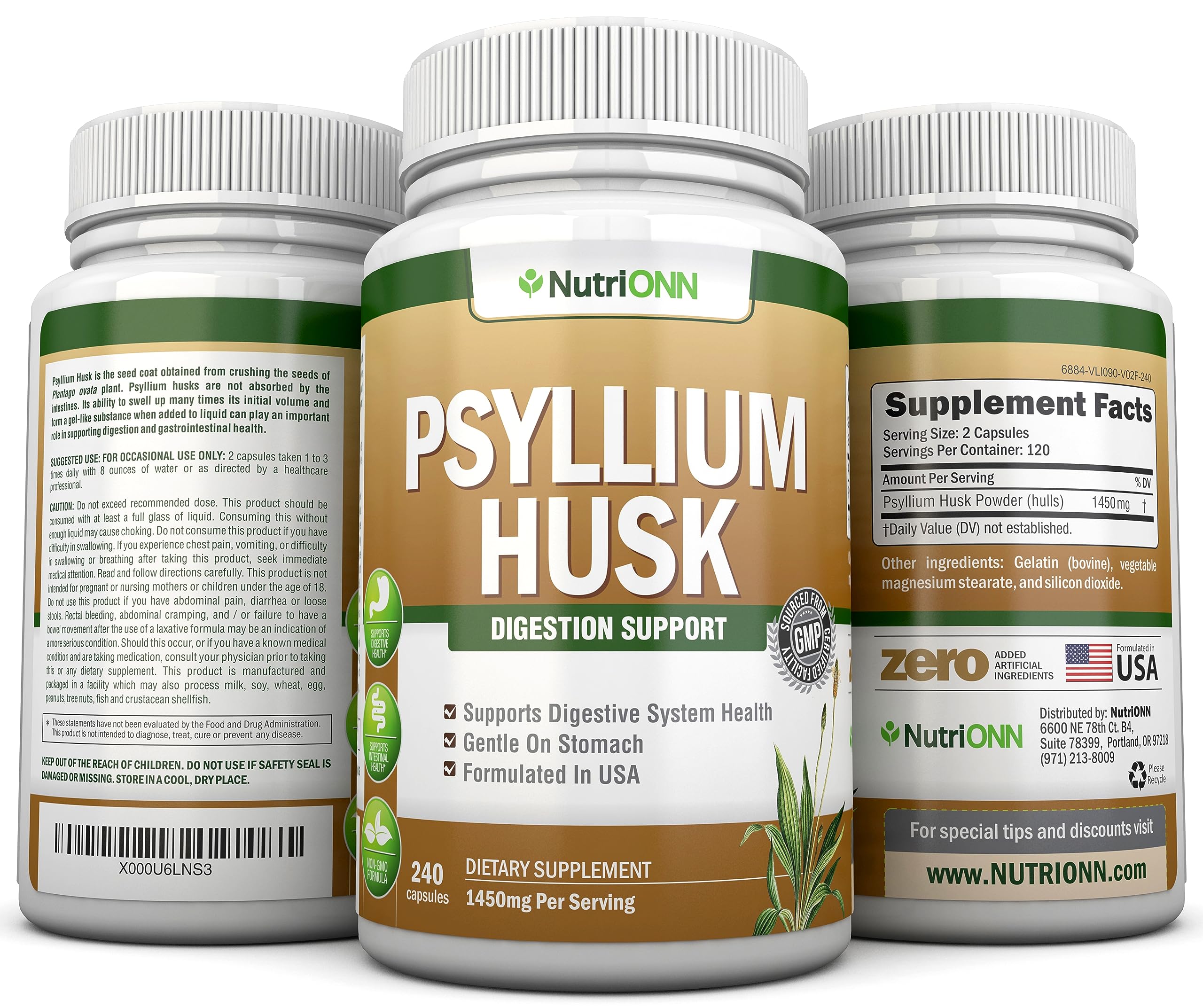 NutriONN psyllium for a healthy lifestyle