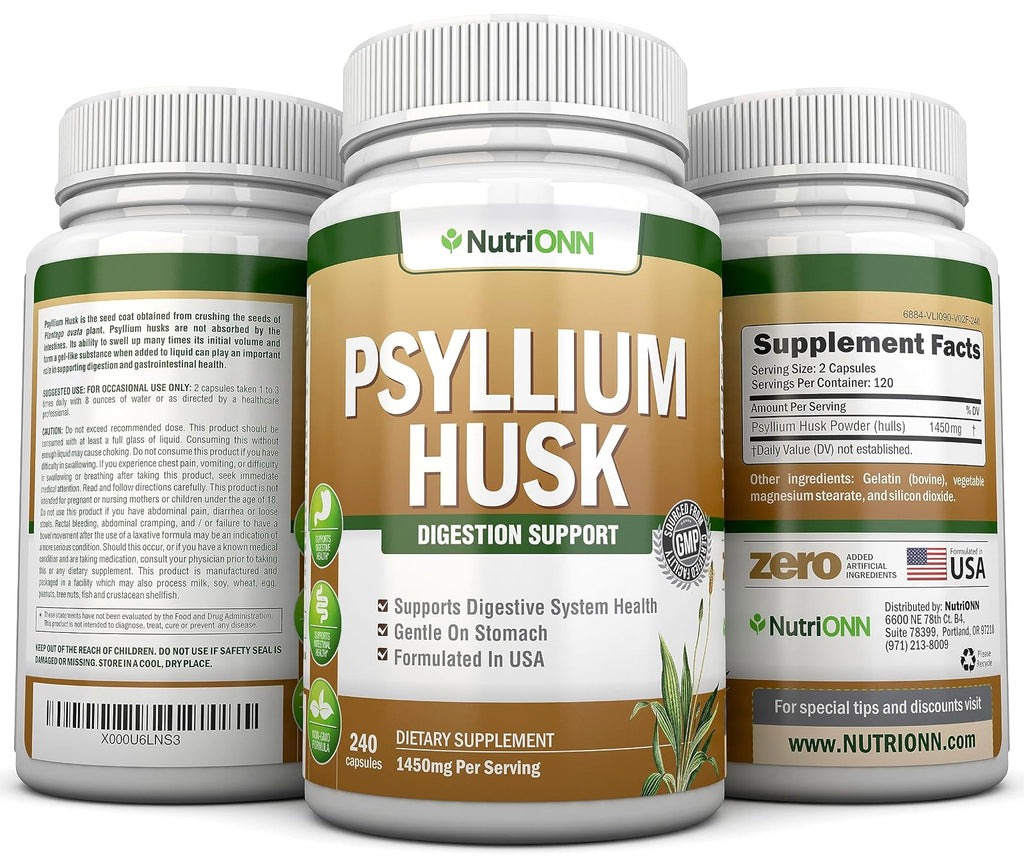 NutriONN psyllium husk for weight management