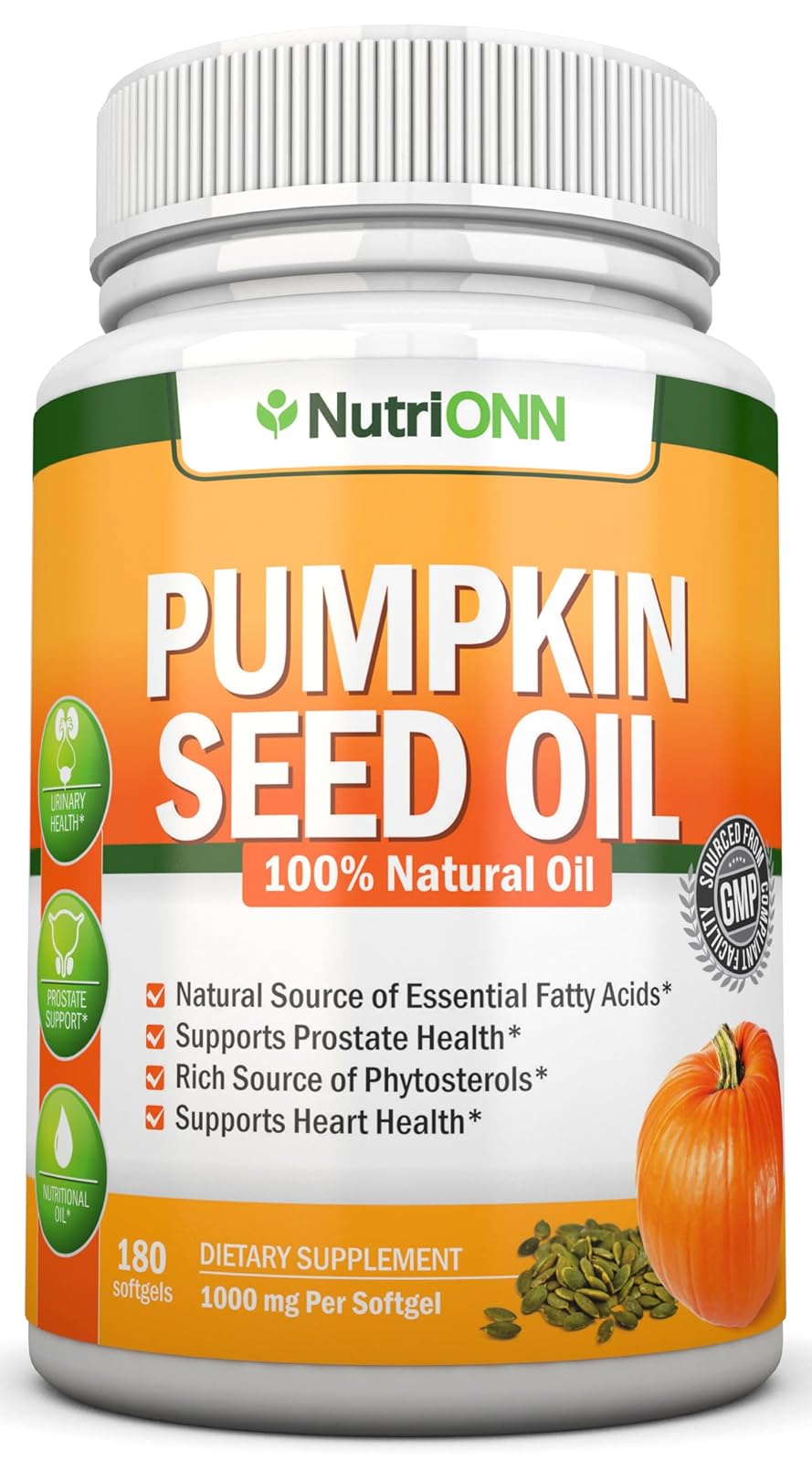 NutriONN pumpkin seed oil benefits