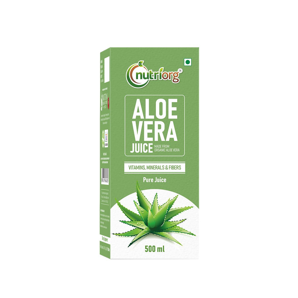 Nutriorg aloe vera juice benefits