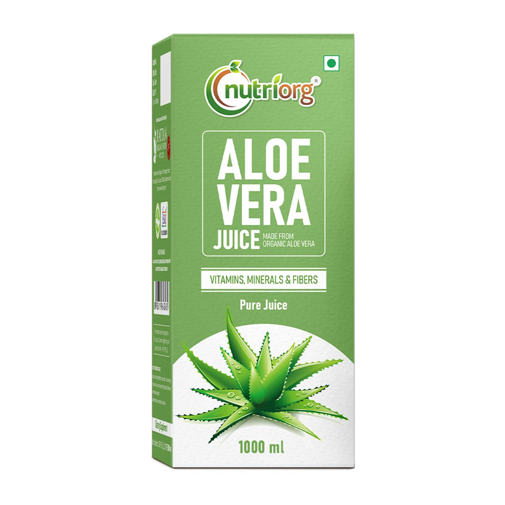 Nutriorg aloe vera juice benefits