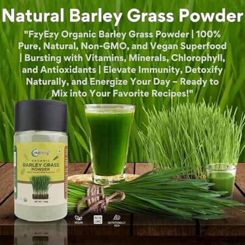 Nutriorg barley grass for daily nutrition