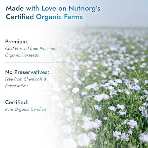 Nutriorg flaxseed oil for smoothies