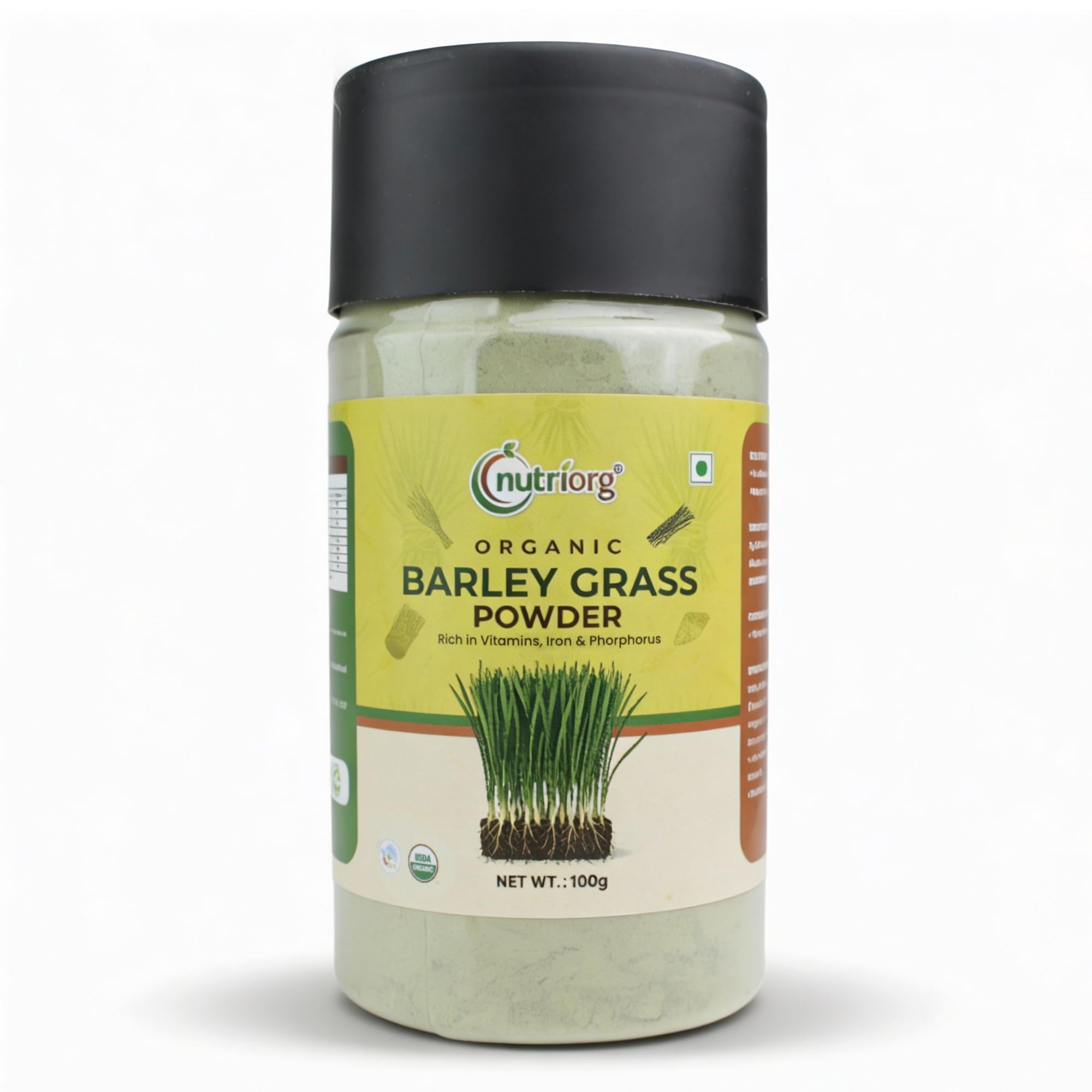 Nutriorg organic barley grass powder benefits