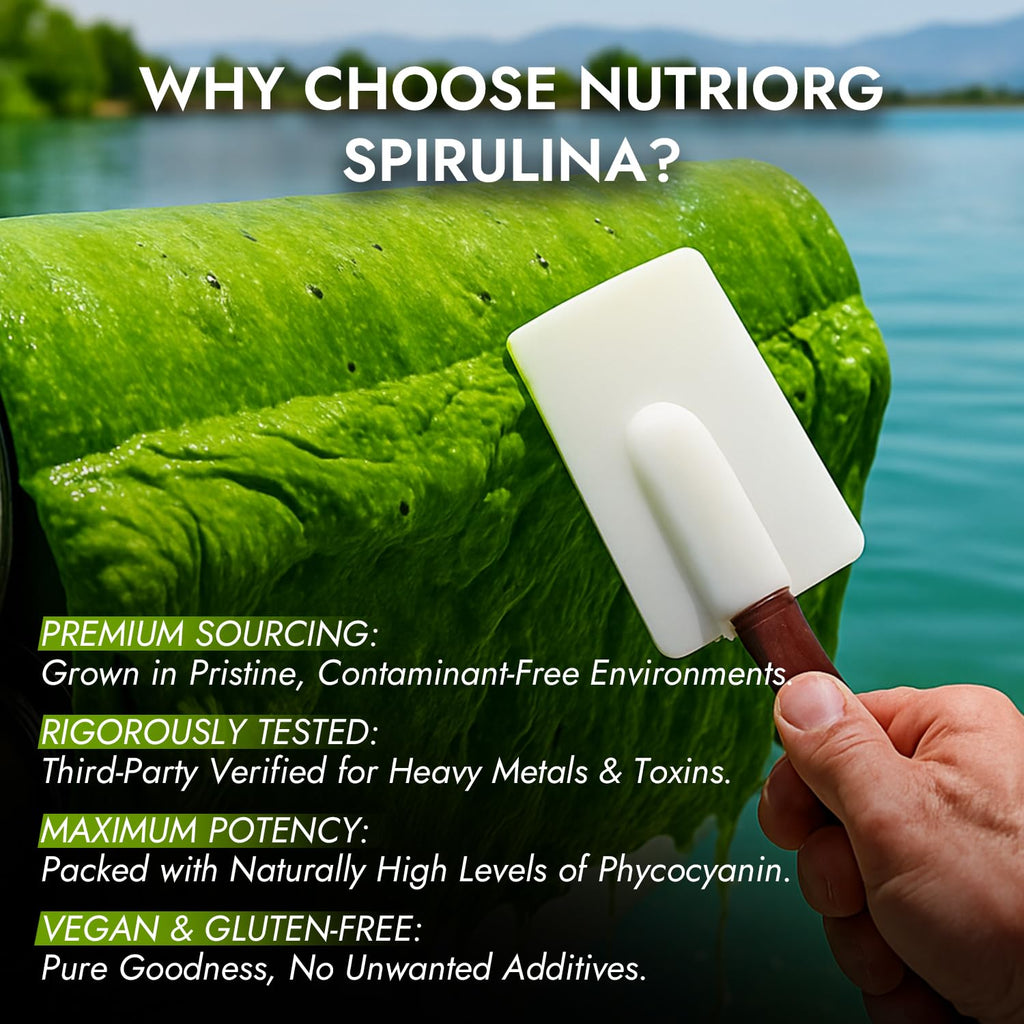 Nutriorg spirulina for immune support