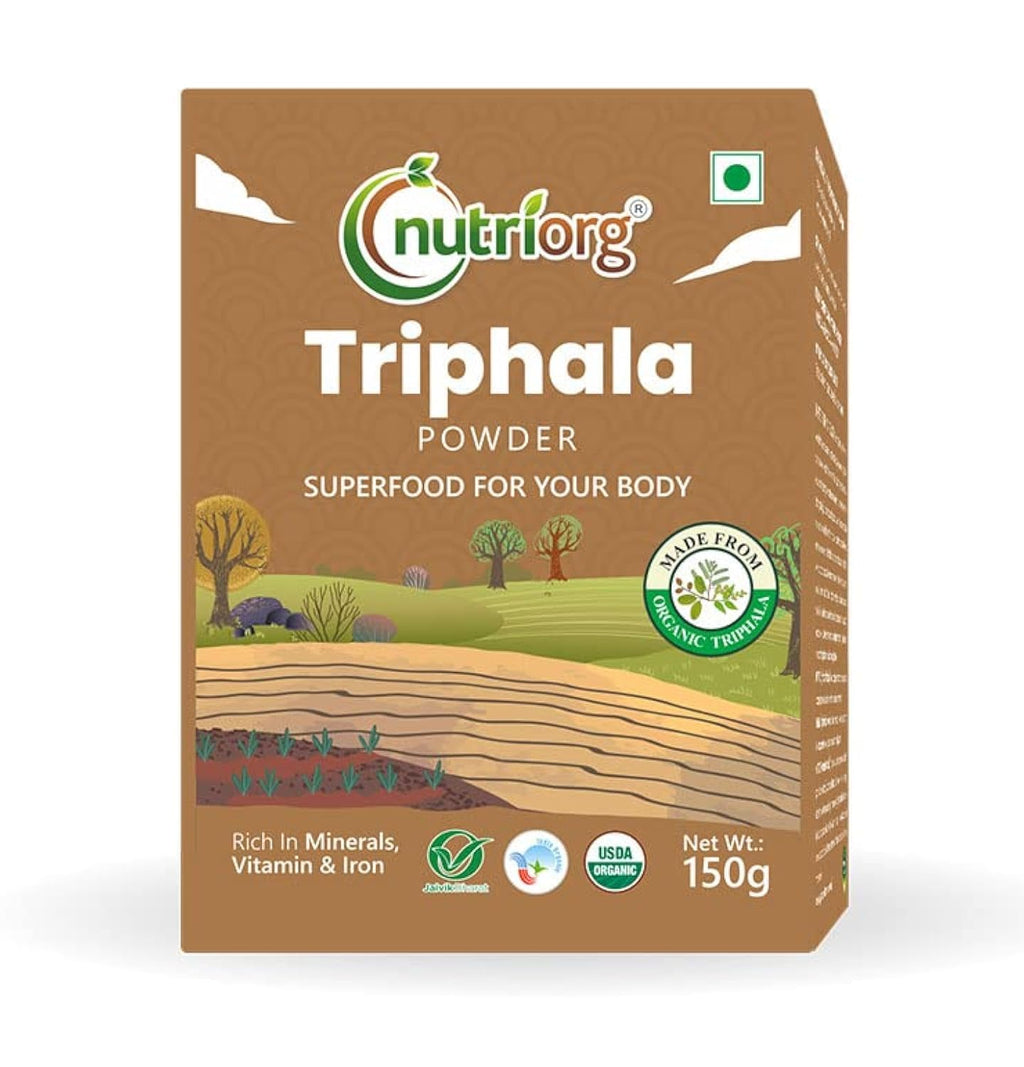 Nutriorg triphala powder for digestion