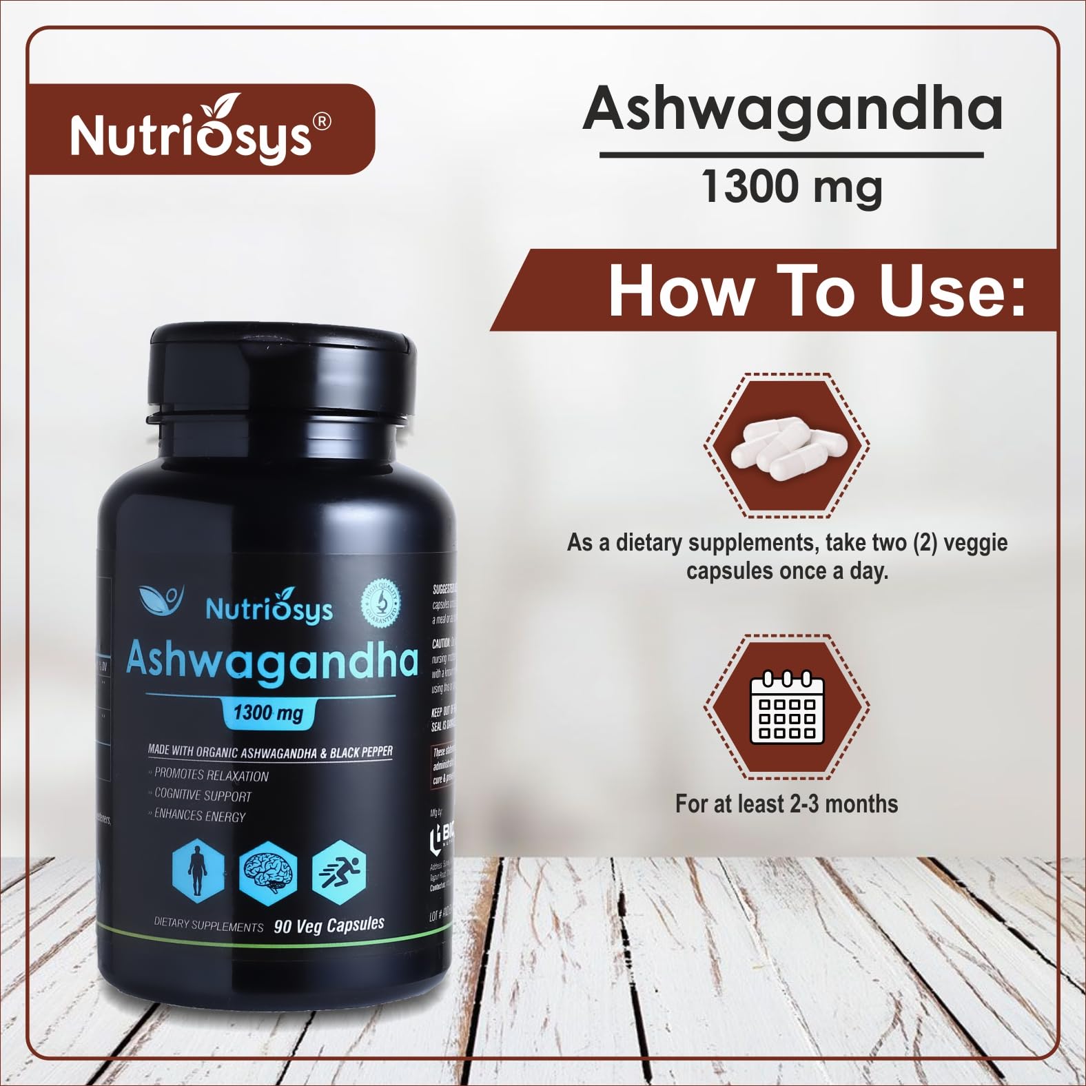 Nutriosys blended vitamins for holistic wellness