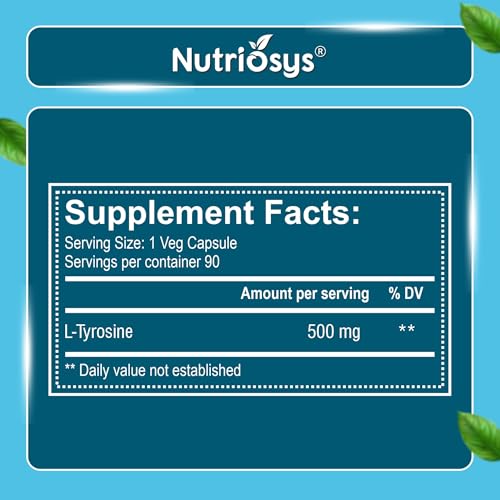 Nutriosys L-Tyrosine for daily energy