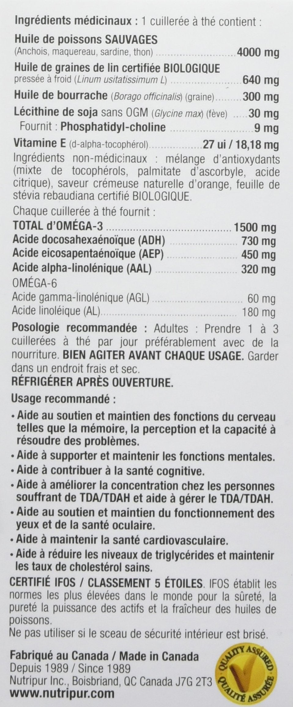 NUTRIPUR Genius health and wellness boost