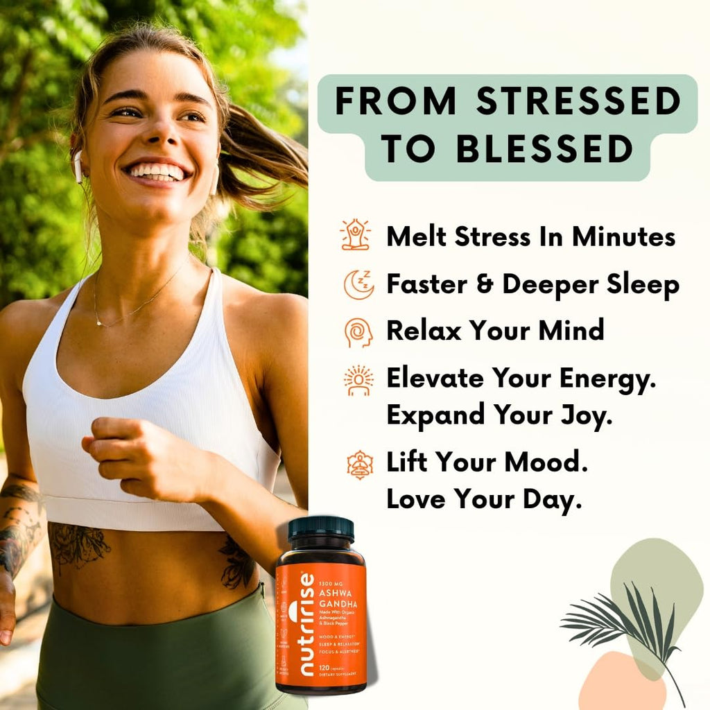 NutriRise ashwagandha for better sleep