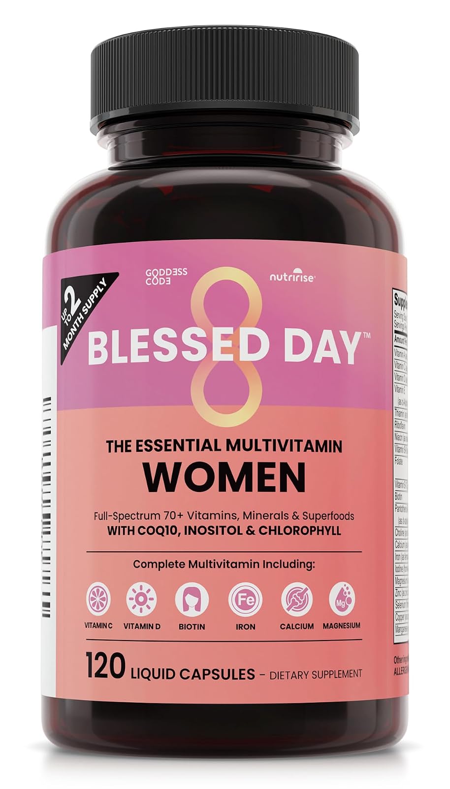 NutriRise multivitamin for women's health