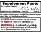 Nutrisalud Vitamin B12 daily supplement