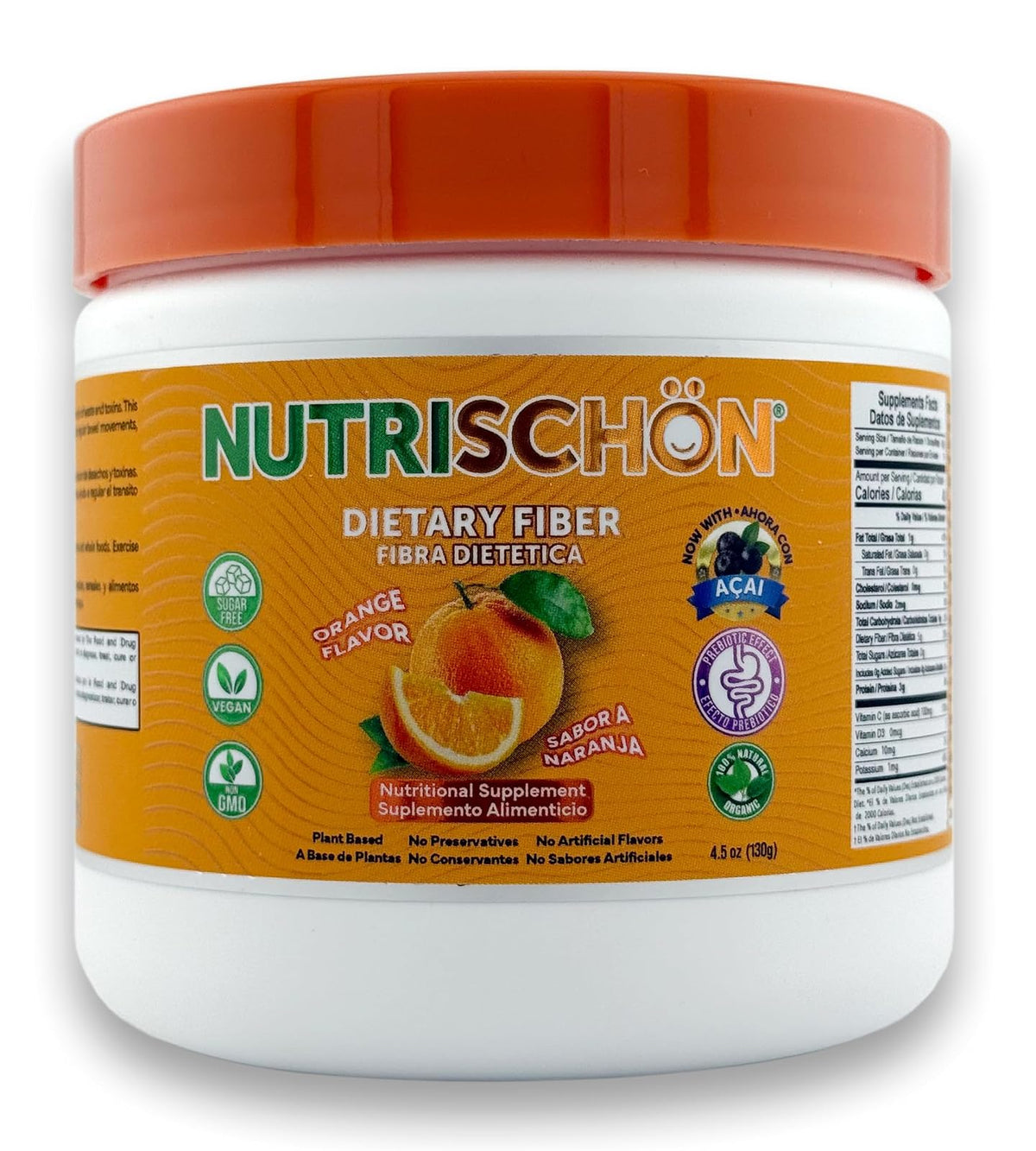 NUTRISCHON dietary fiber for digestion