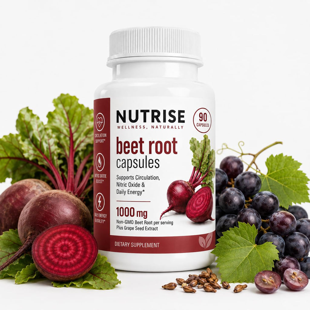 Nutrise beetroot capsules for energy
