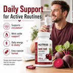 Nutrise beetroot for improved circulation
