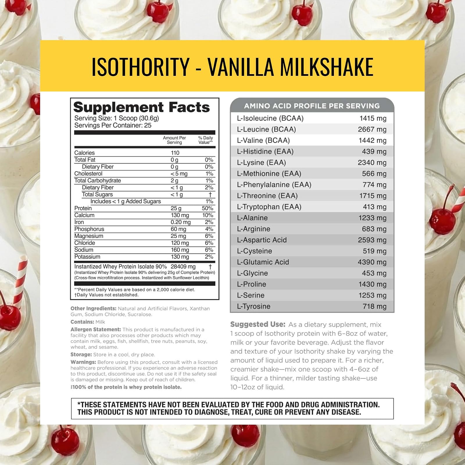 Nutrithority Isothority protein for athletes