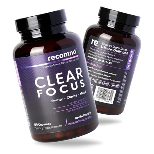 Nutrition Clear Focus brain supplements
