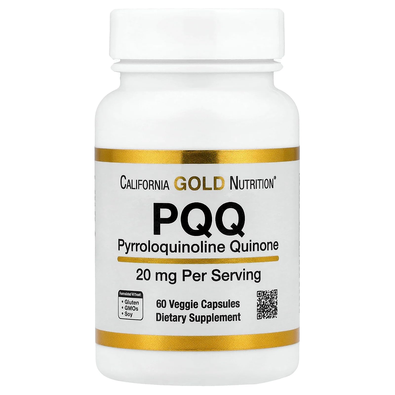 Nutrition PQQ veggie capsules for energy