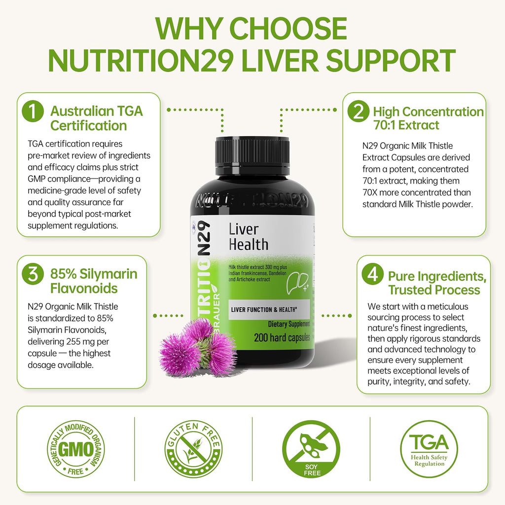 NUTRITION29 herbal liver support