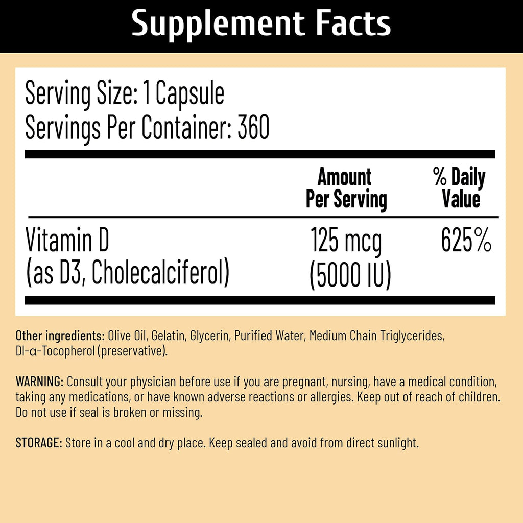 NUTRITION29 Vitamin D3 for immunity
