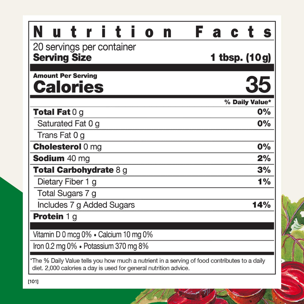 nutritional benefits of beet crystals