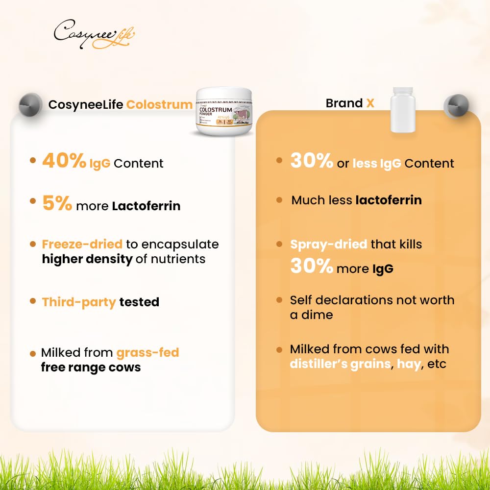 nutritional benefits of colostrum powder