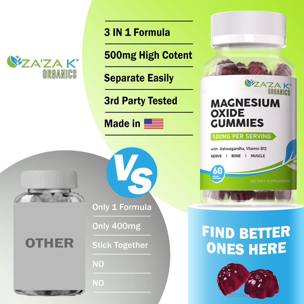 nutritional benefits of magnesium oxide