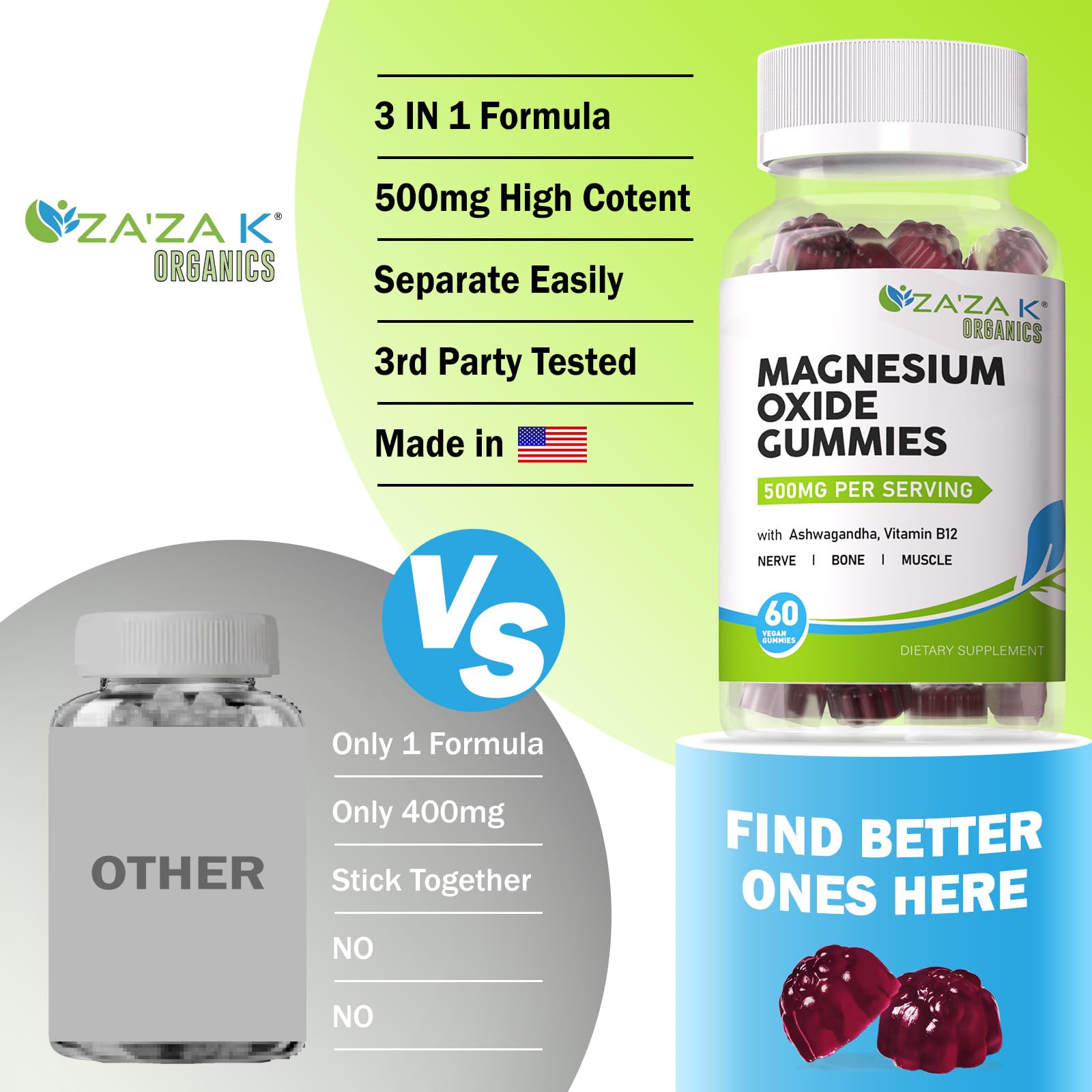 nutritional benefits of magnesium oxide