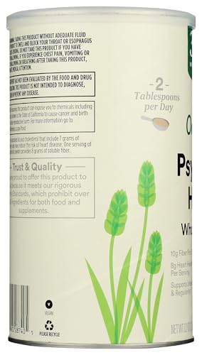 nutritional benefits of psyllium fiber